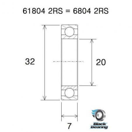 black-bearing-b5-inox-roulement-61804-2rs-6804-2rs